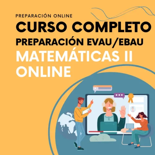 Curso preparación online Matemáticas II EVAU - EBAU 2024